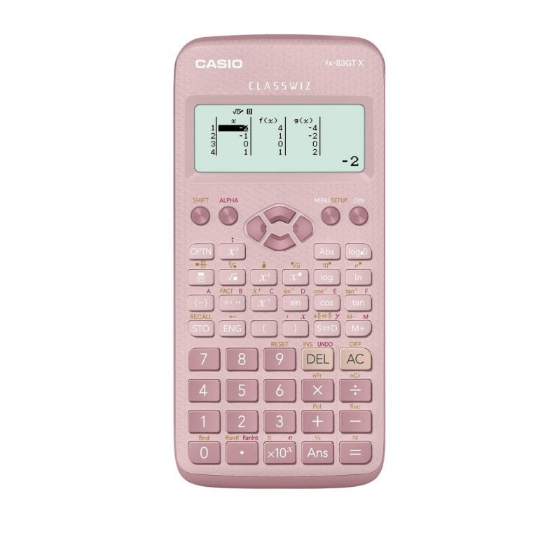 Casio FX-83GTX Scientific Calculator Pink | CASIO Dubai