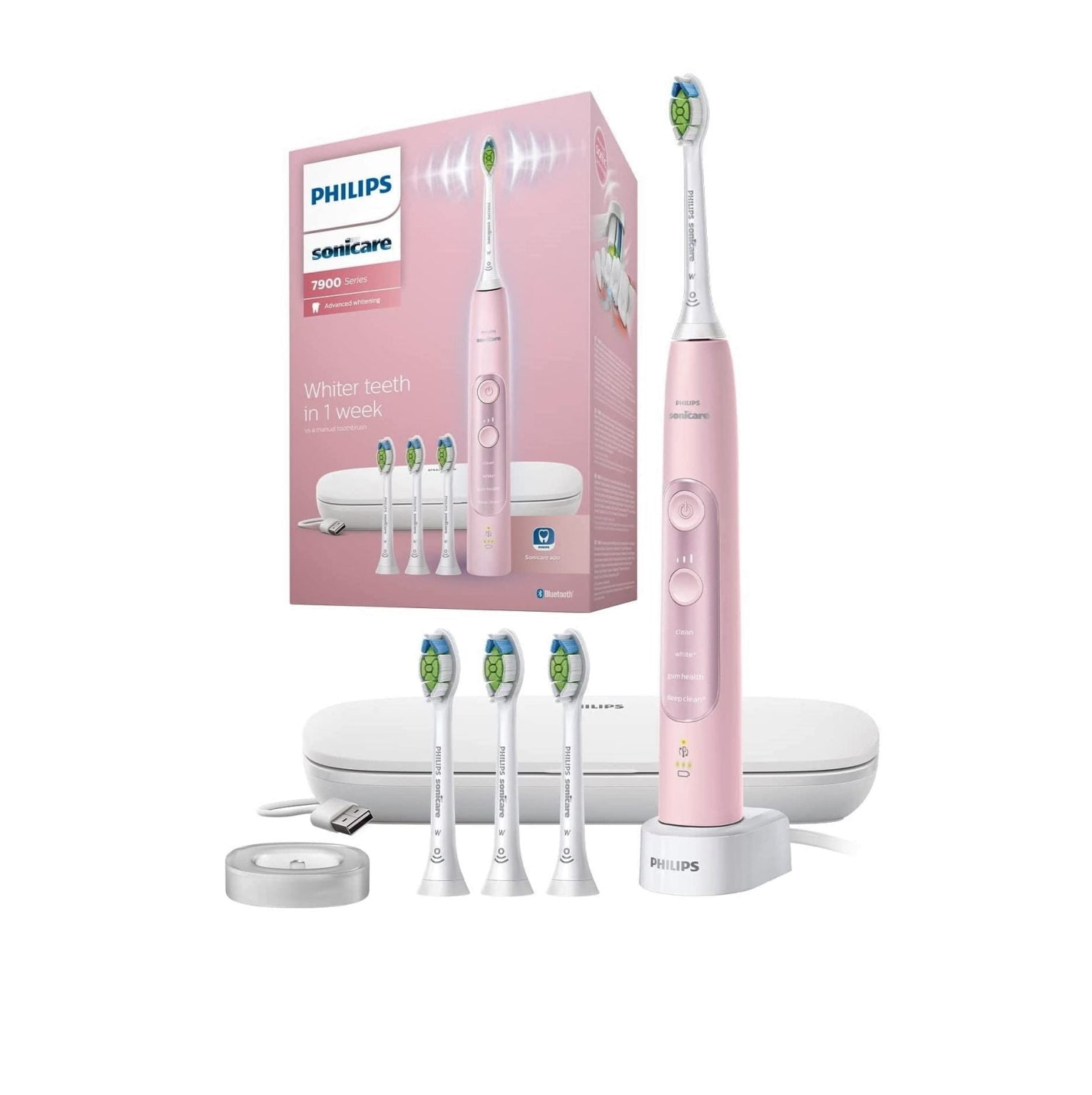 Philips Sonicare Series 7900 Electric Toothbrush Pink - HX9631 ...