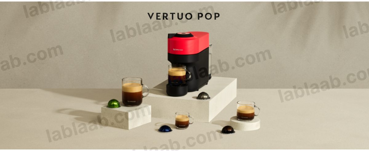 Nespresso Vertuo POP Aqua Coffee Machine - Krups | Nespresso Dubai